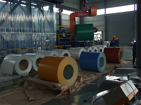 Color coated steel coil – Rongcheng Steel