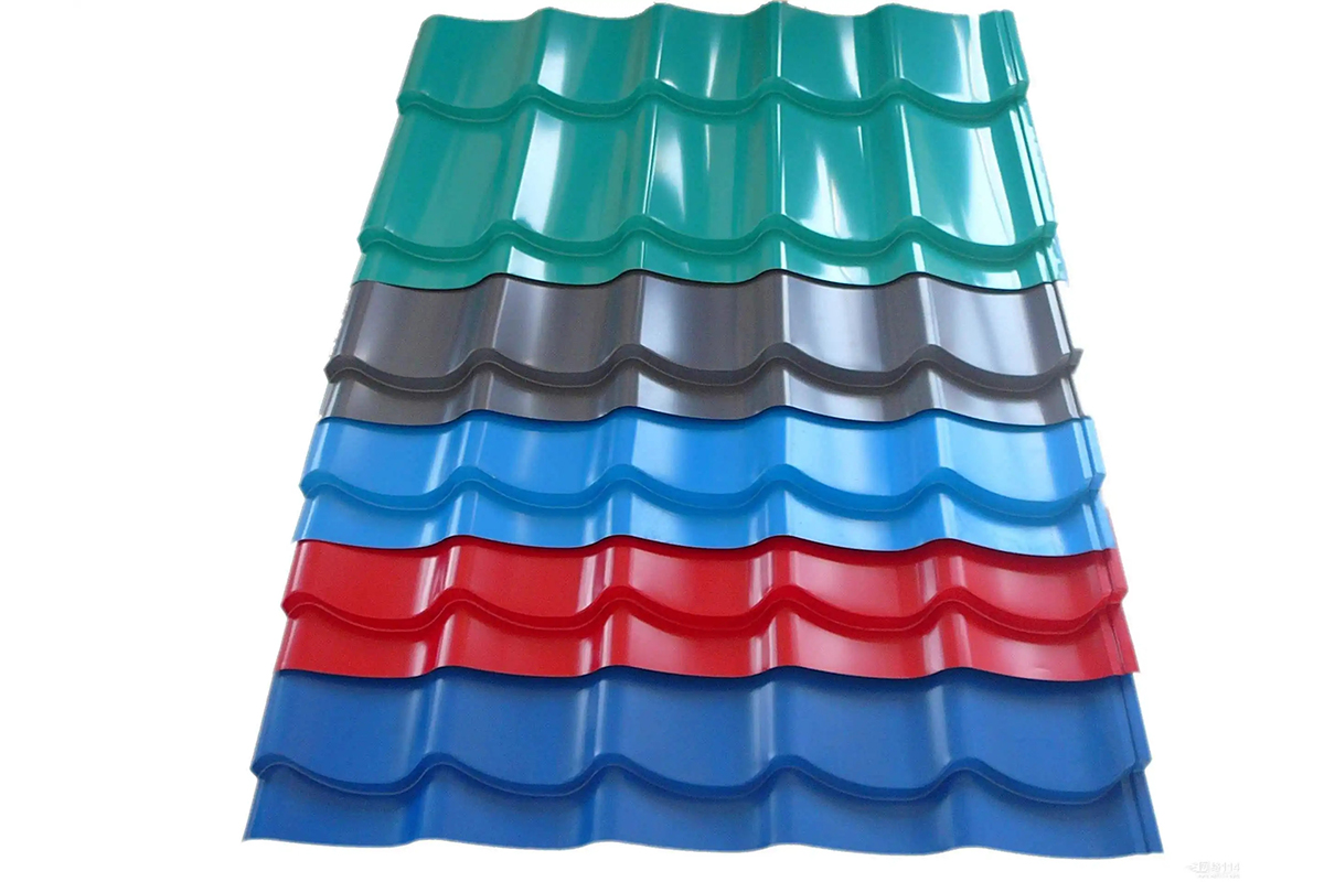 Color coated corrugated plate – Rongcheng Steel